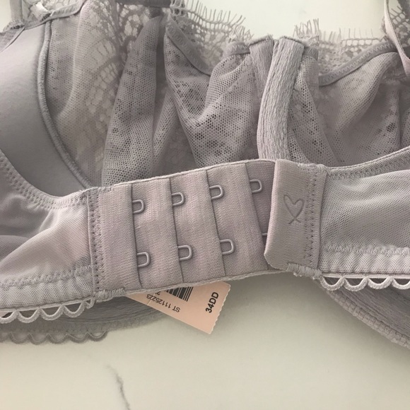 Victoria's Secret | Intimates & Sleepwear | 34dd Victorias Secret Grey ...